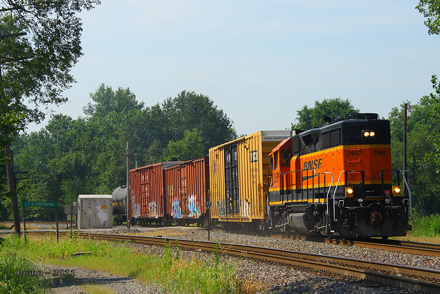 Northbouno BNSF Local Train